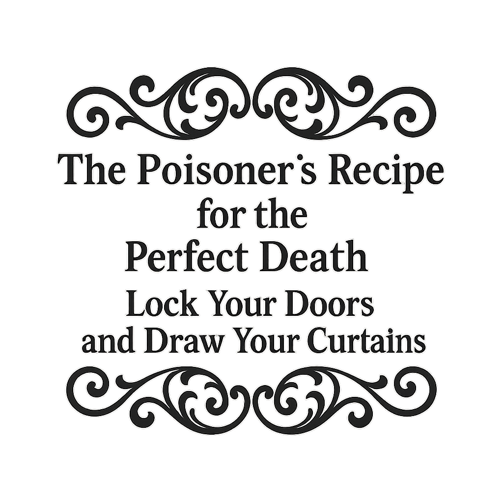 Lock Your Doors and Draw Your Curtains – The ghoulish gourmet!